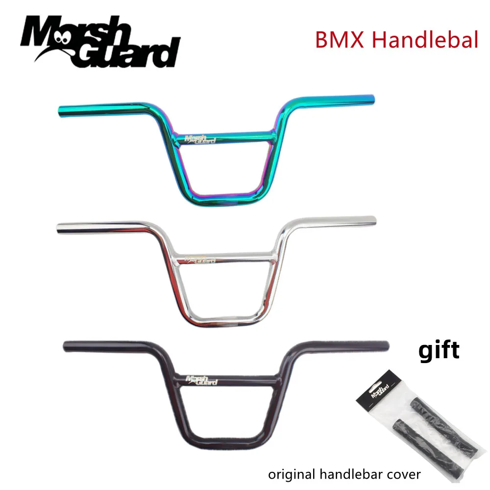 BMX-Bike-Handlebar-22-2mm-580mm-Fold-Bicycle-Raised-U-shaped-Double ...