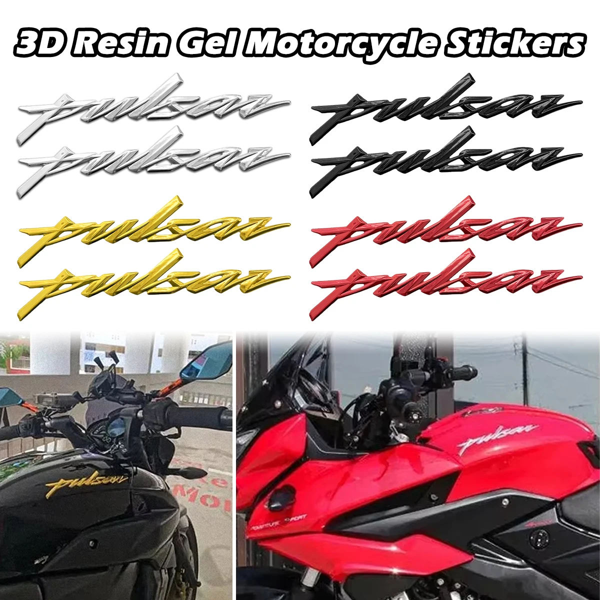 Pulsar 220 Red Colour Sticker