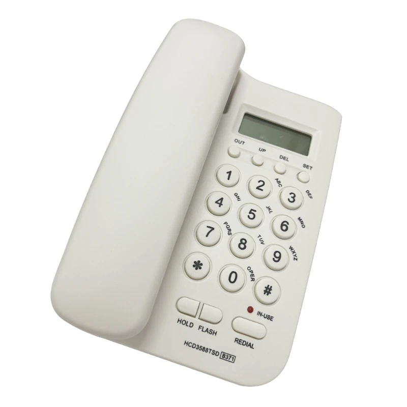 Wired-Telephone-Desktop-Telephone-Fixed-Telephone-Caller-ID-Telephone ...