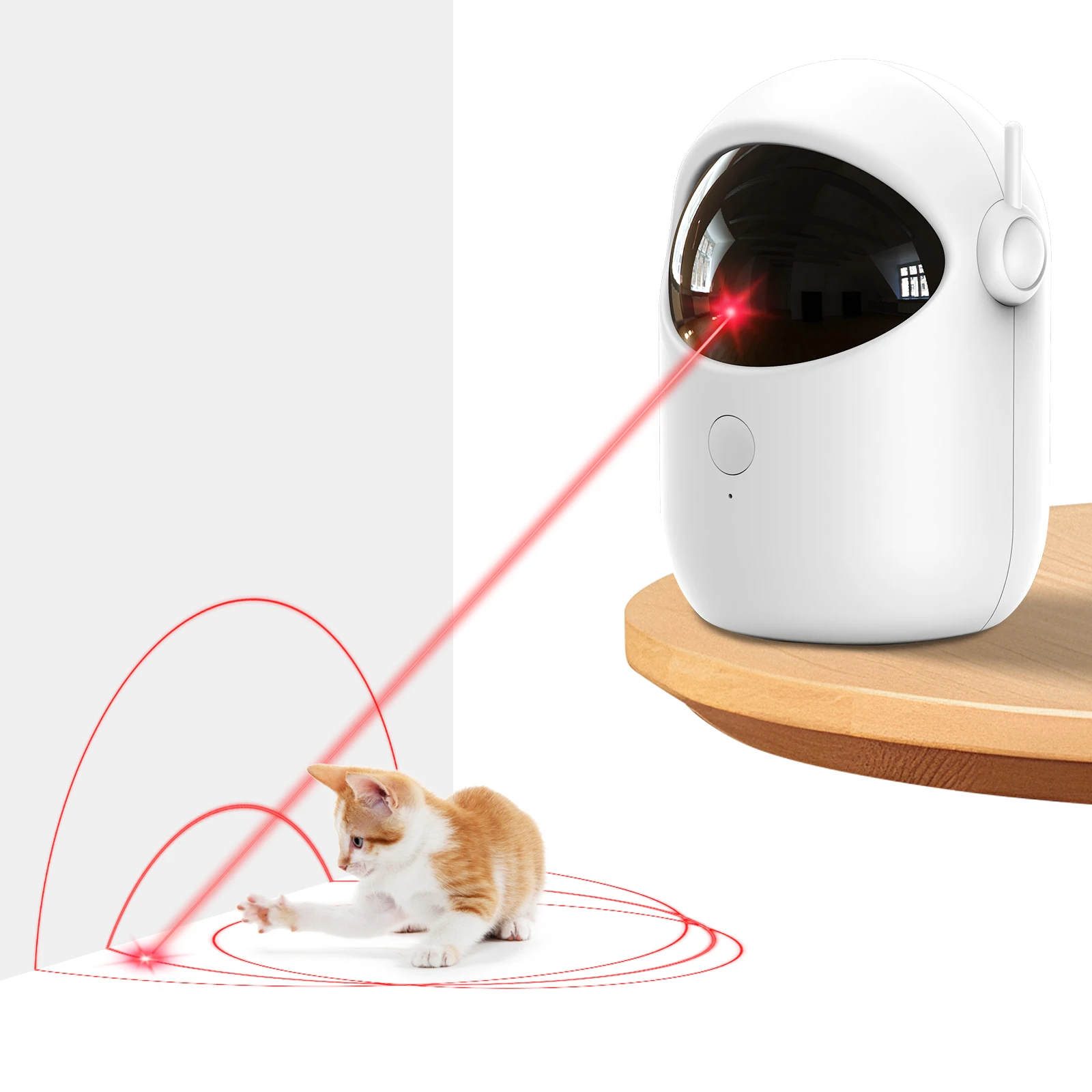 Automatic-Cat-Laser-Toy-Interactive-Indoor-Laser-Light-Cats-Toys ...