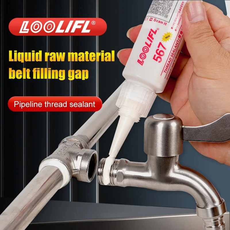 2024-Pipe-Thread-Sealant-Anaerobic-Sealing-Adhesive-Flat-Metal-Fitting ...