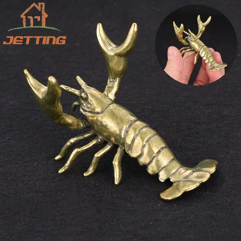 Solid-Brass-Crayfish-Ornament-Vintage-Animal-Pen-Holder-Desktop ...