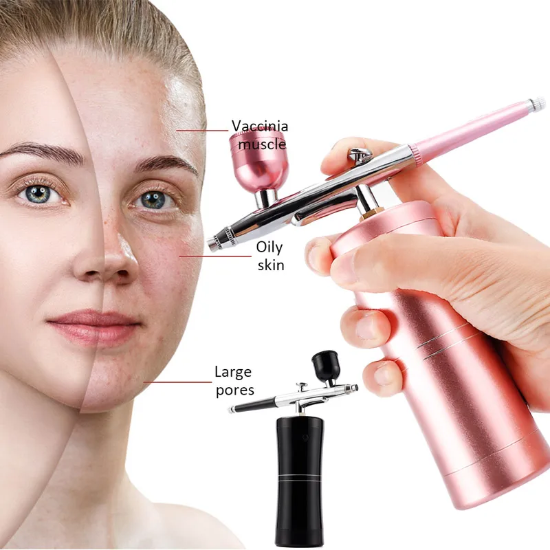 2022 Water Oxygen Injector 7.4v Homeuse Airbrush Kit Mini Air Brush ...