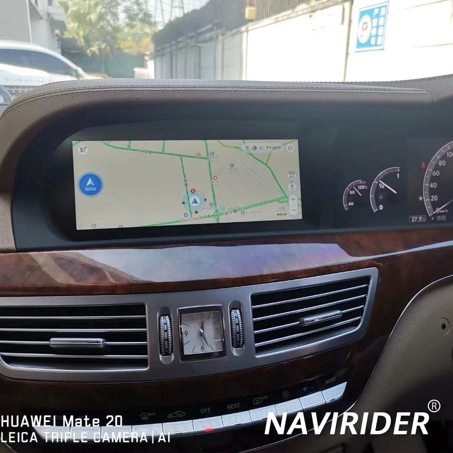 Android-13-Wireless-Auto-Radio-CarPlay-For-Mercedes-Benz-S-Class-W221 ...