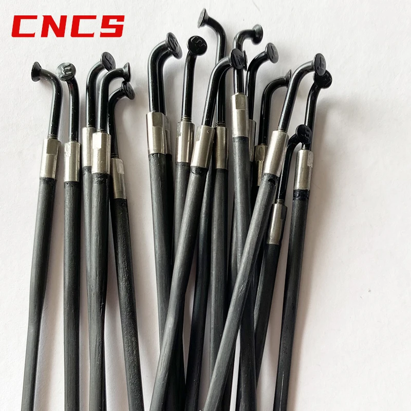 Bicycle-Carbon-spokes-DT-Swiss-spoke-2-6g-J-bend-head-black-bicycle ...