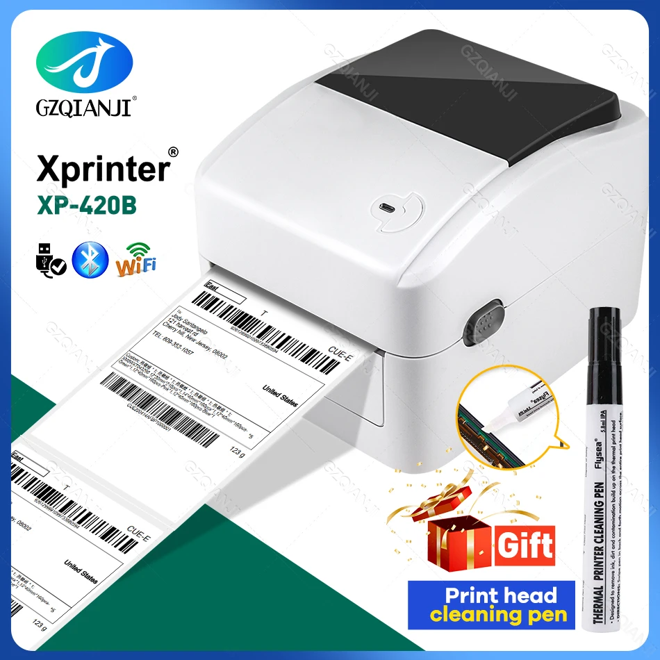 XP 420B Impresora térmica de 4 pulgadas, dispositivo de impresión de ...