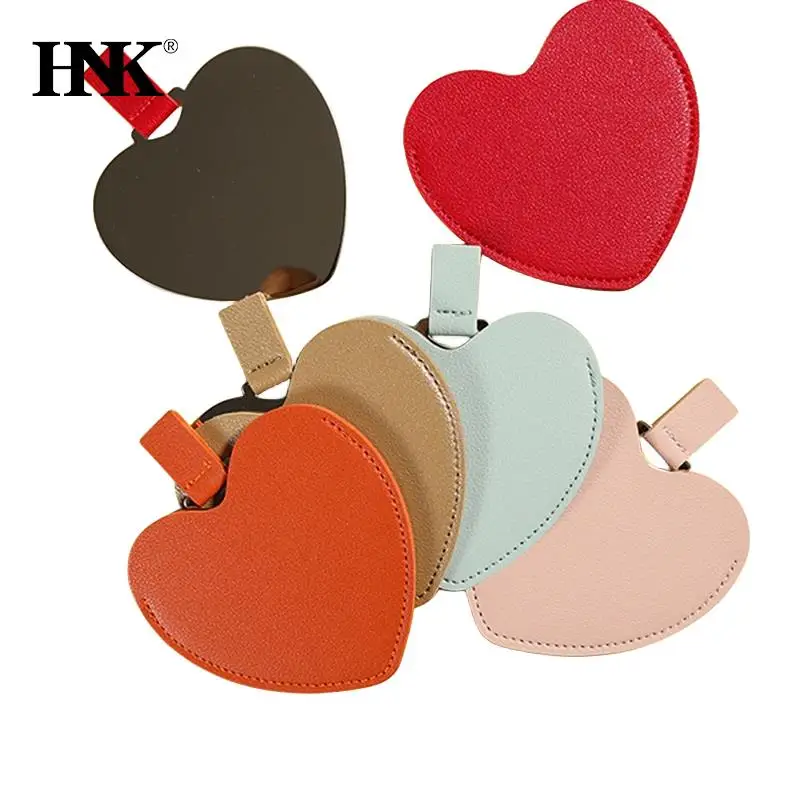 1Pcs-Heart-Compact-Mirror-Cute-Stainless-Steel-Makeup-Mirror-Mini ...