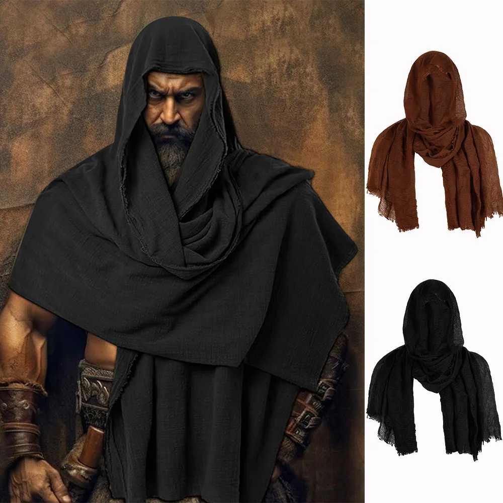 Medieval Renaissance Knight Shoulder Cape Half Cape Festival Cosplay ...