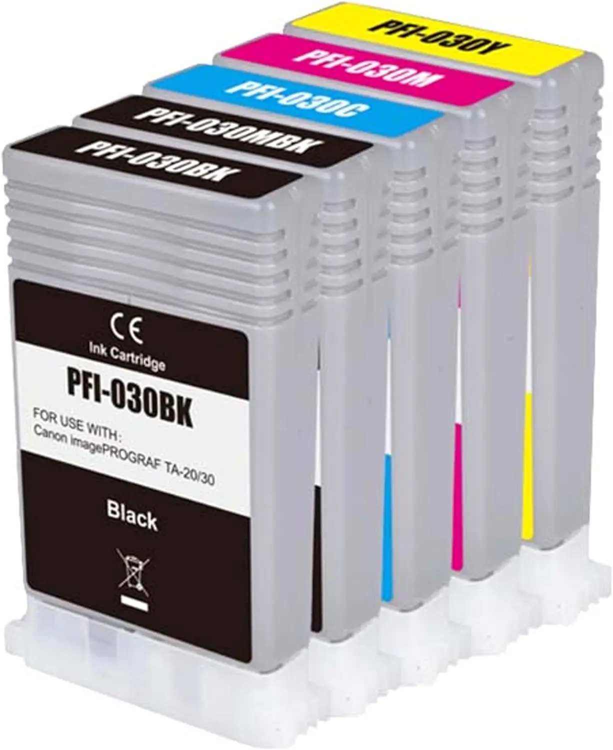 Compatible-Ink-Cartridge-Replacement-for-PFI030-PFI-030MBK-PFI-030BK-PFI-030C-for-Canon ...