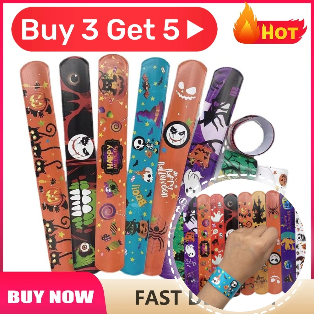 1-3-5PCS-2023-New-Halloween-Bracelet-Clapping-Circle-Childrens-Party ...