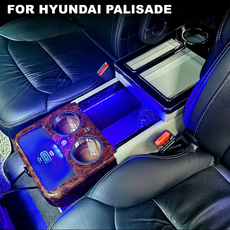 Shiturui For 1x Center Console Armrest Box With Usb Cup Holder ...