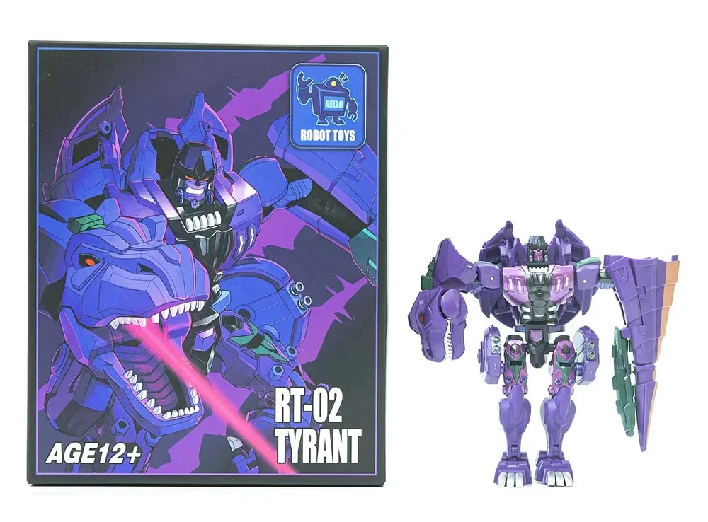 New Transformation Toys Robot Toys RT-01 RT01 Caesar RT-02 RT02 Tyrant ...
