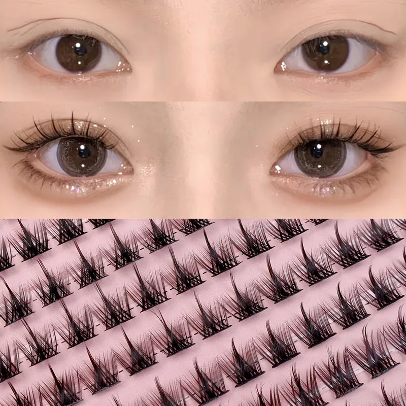 Individual-Cluster-Manga-False-Eyelashes-Personal-Professional-Thick ...