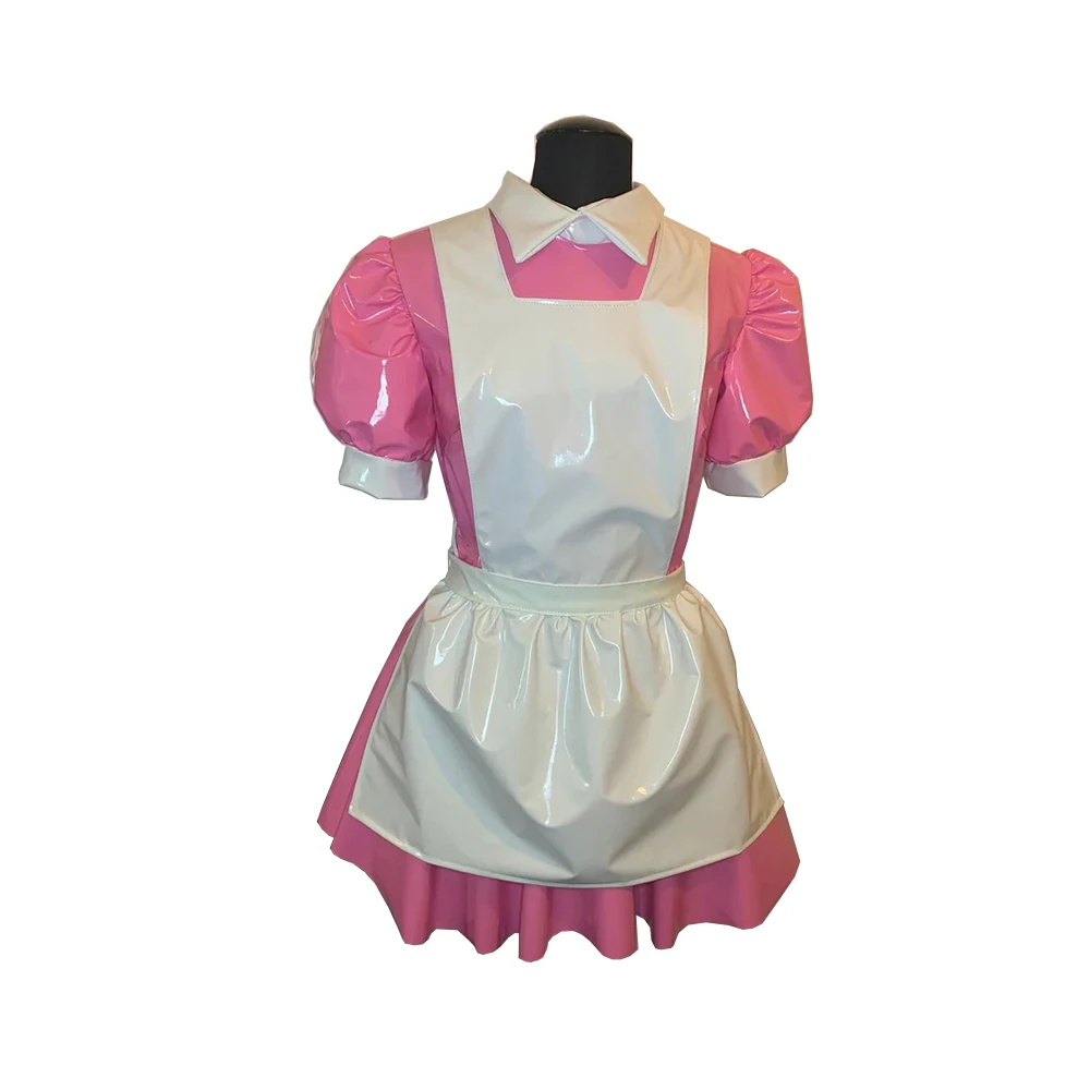 NEW Mens Male Sissy French Maid Dress Cosplay Costume Clubwear Puff ...