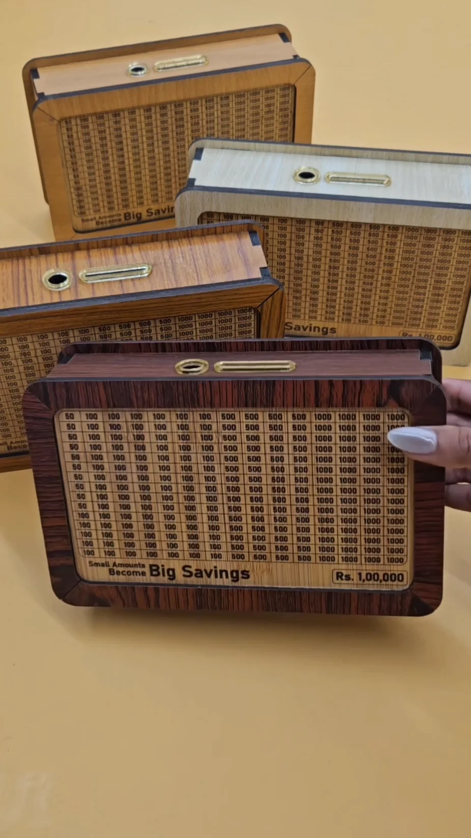 Wooden Saving Box Money Bank | Daraz.com.np