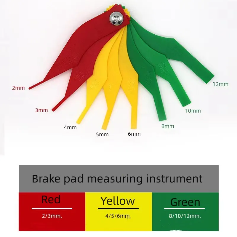 Universal-Automotive-Brake-Pad-Thickness-Gauge-Brake-Pad-Measure-Ruler ...