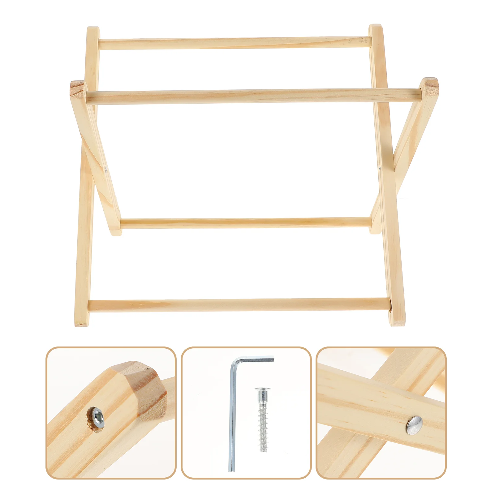 Marco-de-macram-tejido-de-madera-para-revistas-soporte-de-bricolaje ...