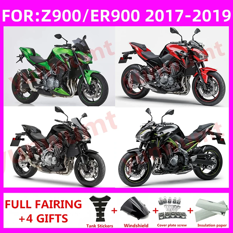 Kit completo de carenagens de motocicleta ABS, carroçaria, apto para ...