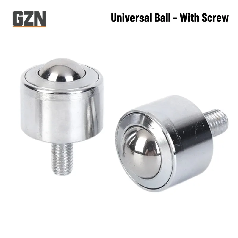 1PCS-Heavy-Duty-Universal-Ball-KSM-12FL-Ball-Bearing-Nylon-Steel-Ball ...