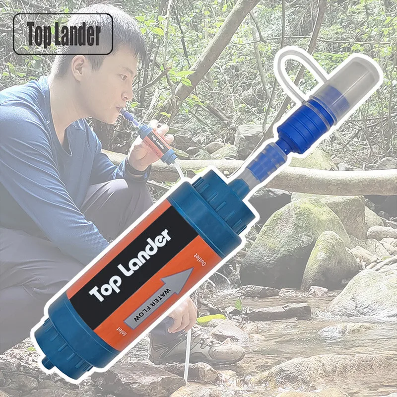 Personal Water Filtration Lormandy Portable Water Filter Straw - System ...