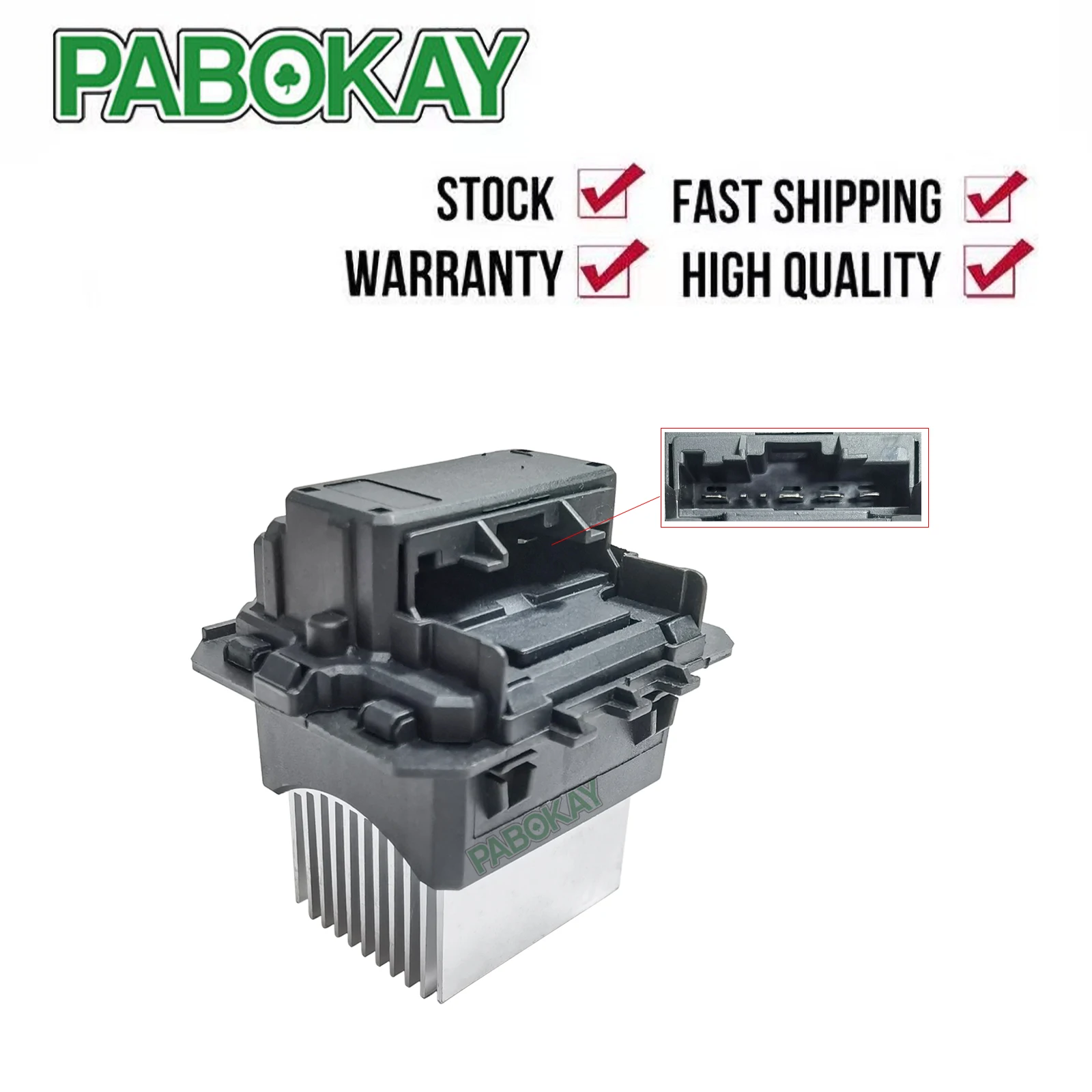 For-Citroen-C5-Peugeot-208-207-Renault-Heater-blower-fan-motor-resistor ...