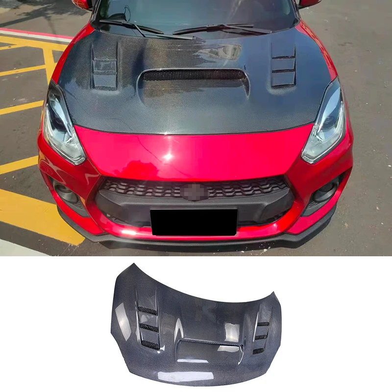 Suitable for 2017-2022 Suzuki Swift Sport ZC33S carbon fiber front ...