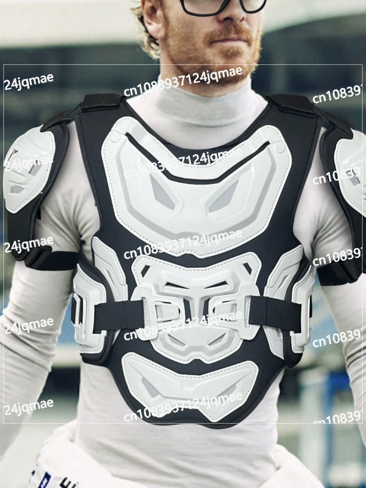 New-motorcycle-armor-high-end-fashion-white-motorcycle-rider-anti ...