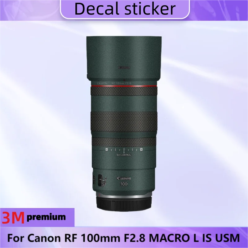Canon-RF-i-in-100mm-F2-8-makro-L-USM-Lens-Sticker-koruyucu-cilt-kartmas ...
