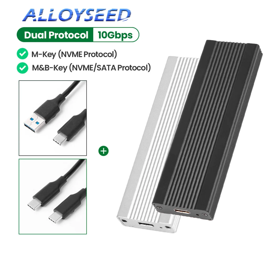 M2 Ssd Case Nvme Enclosure M.2 To Usb,usb C 3.2 Ssd Adapter For Nvme ...