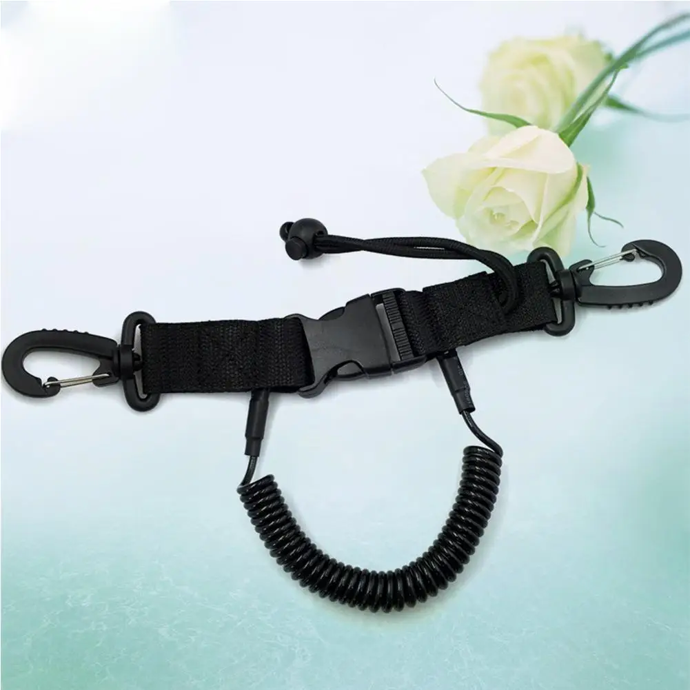Newest Scuba Diving Snappy Coil Springs Camera Lanyard Spiral With Ring ...