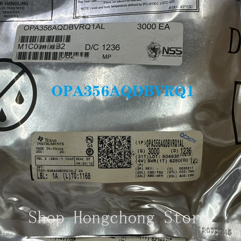 New Original OPA356AQDBVRQ1 OPA356AQDBVR OPA356 OPA356AQ OOVQ Code ...