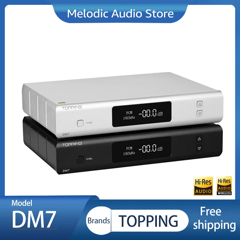Topping-DM7-HIFI-DAC-Support-DSD-8-Channel-USB-Decoder-ES9038-PRO-TRS ...