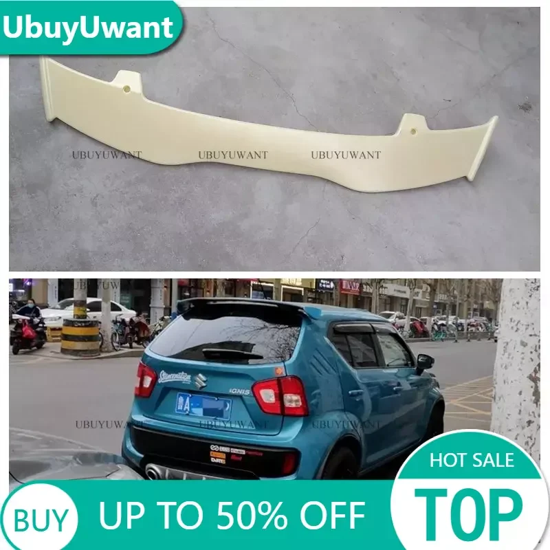 UBUYUWANT-For-Suzuki-IGNIS-2015-2016-2017-2018-2019-ABS-trunk-spoiler ...