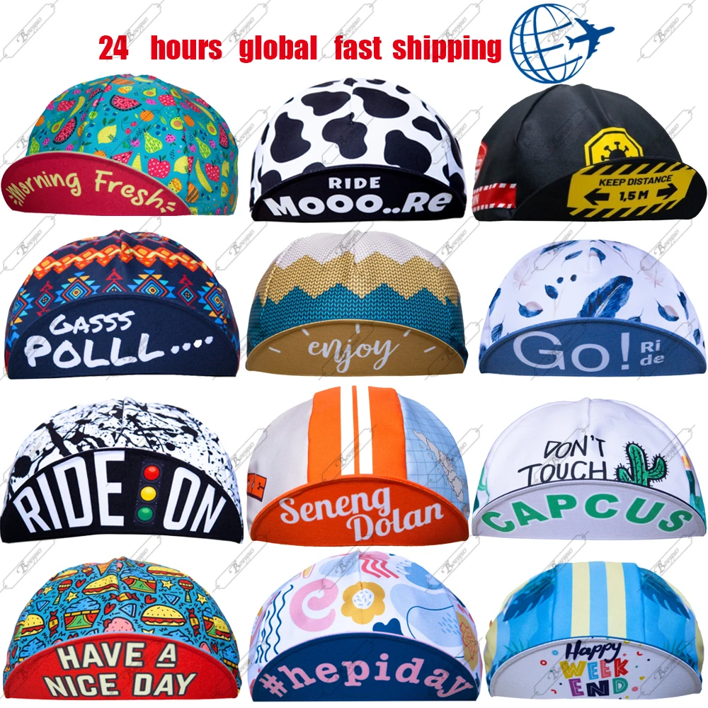 NEW-cycling-Caps-Men-and-Women-Team-bike-hat-Multiple-style-options ...