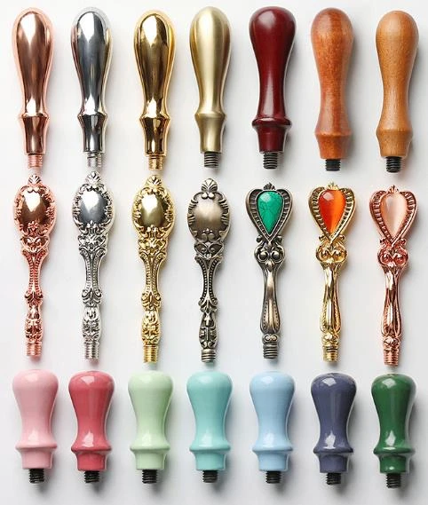 Natural Rose Wood Wooden Handle,mini Handle,for Customized Wax Stamp ...