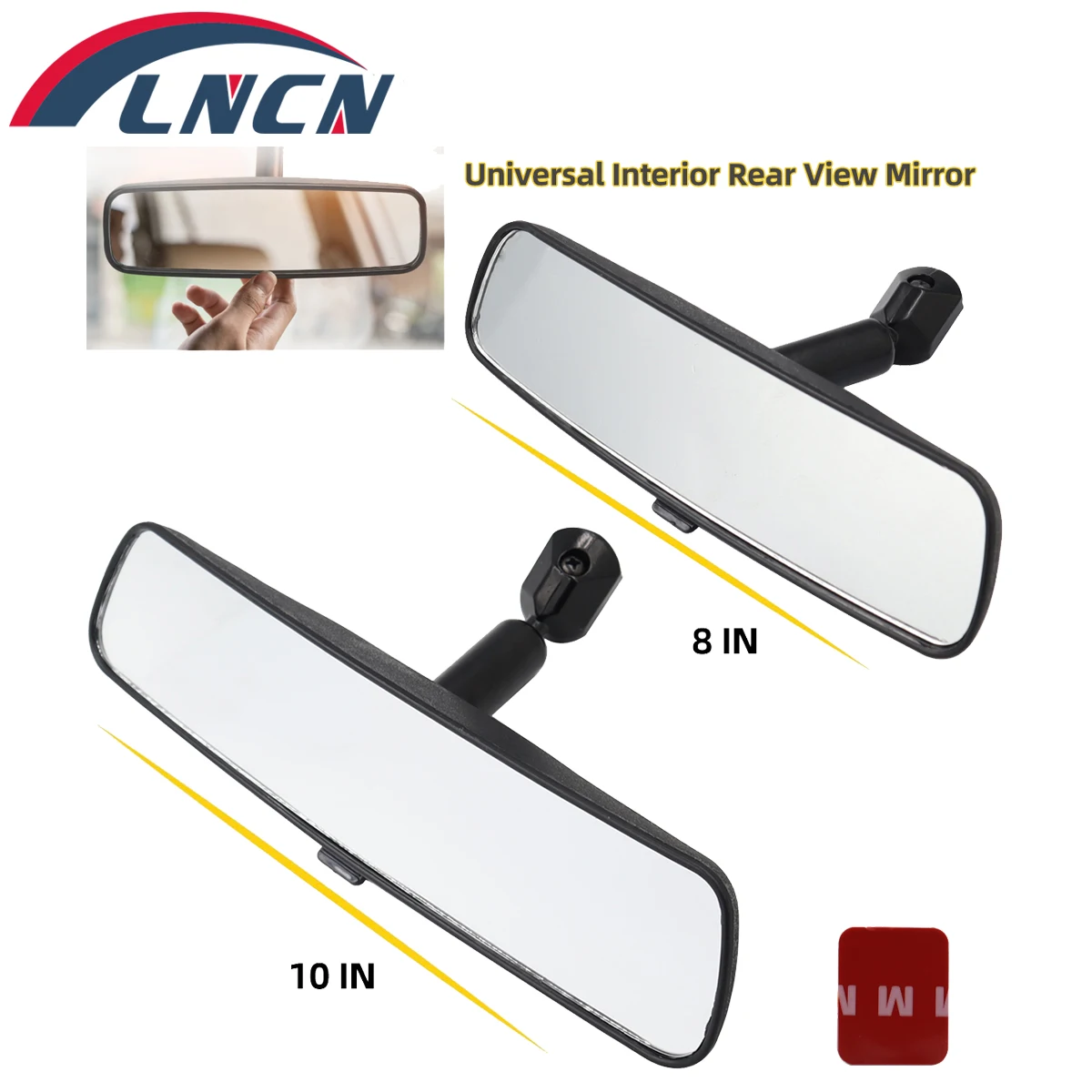 Universal-10-Interior-Rear-View-Mirror-Replacement-Day-Night-for ...