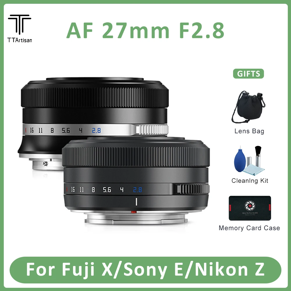 Ttartisans 27mm F2.8 Fujifilm | Eye Recognition Camera Lens | Fujifilm ...