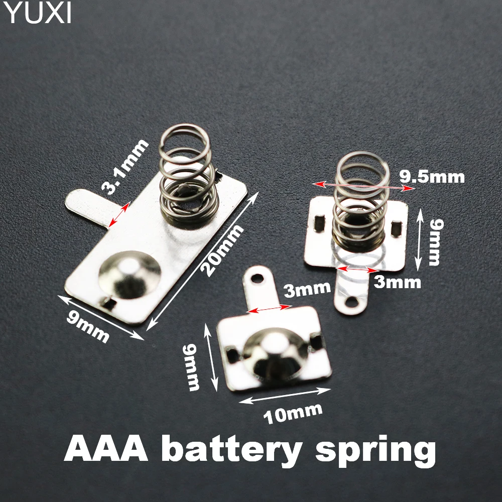 YUXI-1set-AAA-Remote-Control-Battery-Contact-Spring-Terminal-Positive ...