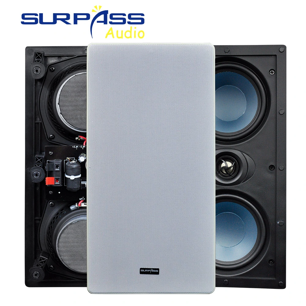 100Watts HiFi Coxial Ceiling Speaker 5"x2 Home Theater Sound PA System ...