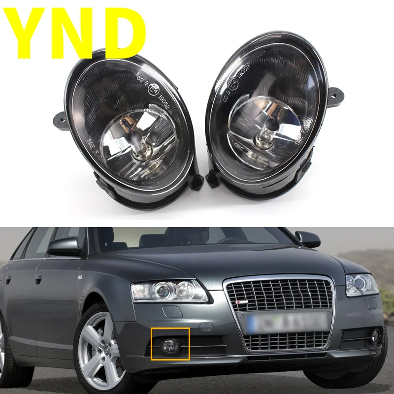 Front-Driving-Lamp-Halogen-Fog-Lights-For-Audi-2005-2006-2007-2008-A6 ...