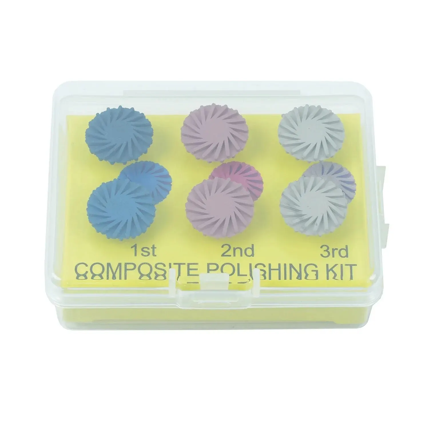 6pcs-Box-Dental-Rubber-Polisher-Composite-RA-Disc-Kit-Resin-Polishing ...