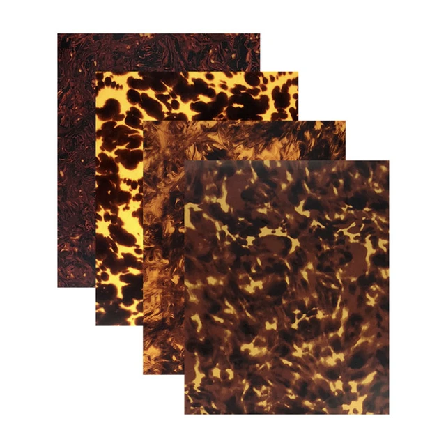 Tortoise Shell Plastic Sheet