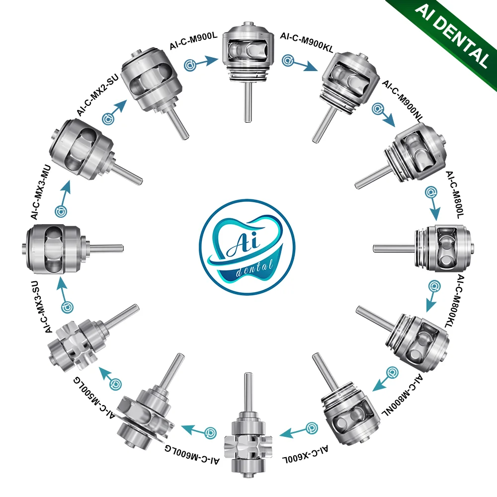 Dental-Accessories-High-Speed-Air-Turbine-Spare-Parts-Compatible-with ...