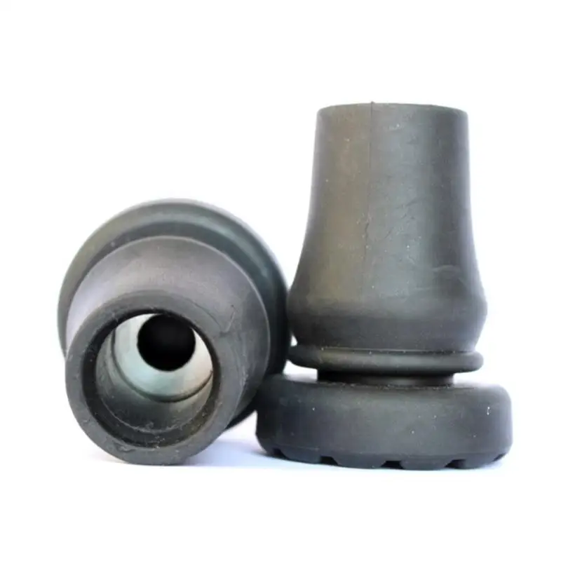 16 22mm Rubber Pad Cap Antiskid Walking Stick Crutch Cane Bottom Pads ...