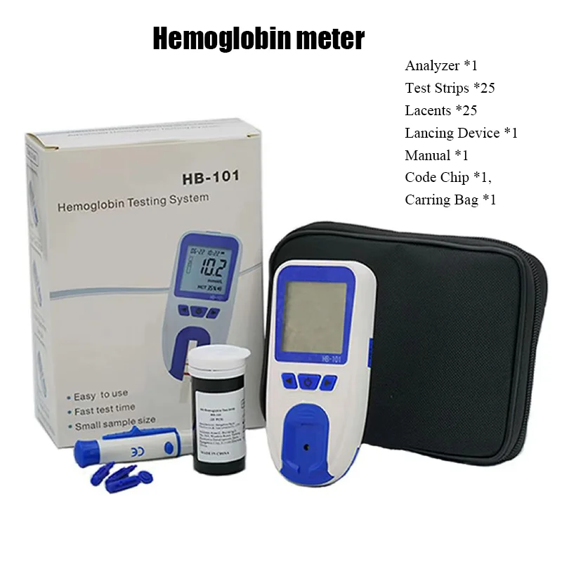 Portable-Optical-Hemoglobin-Meter-Analyzer-Monitor-Anemia-for-Detection ...