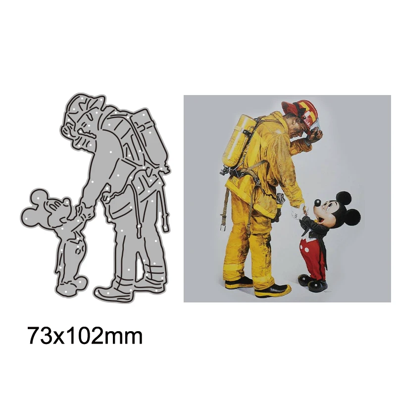 Mickey Mouse 9 11 Firefighter