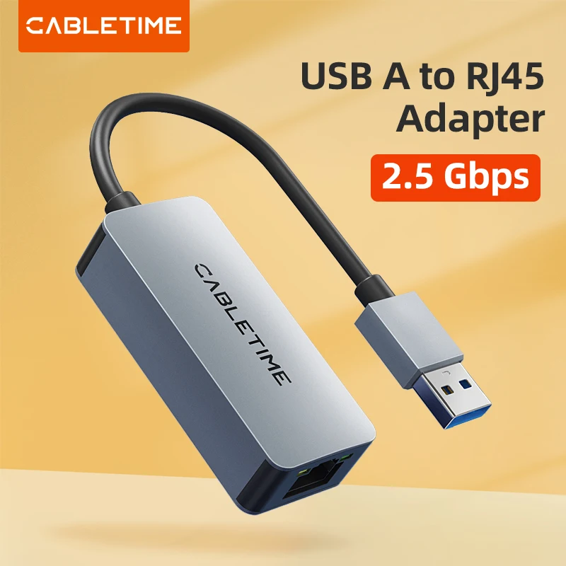 CABLETIME-USB-Um-adaptador-Ethernet-2-5Gbps-para-rede-LAN-RJ45-Terno ...