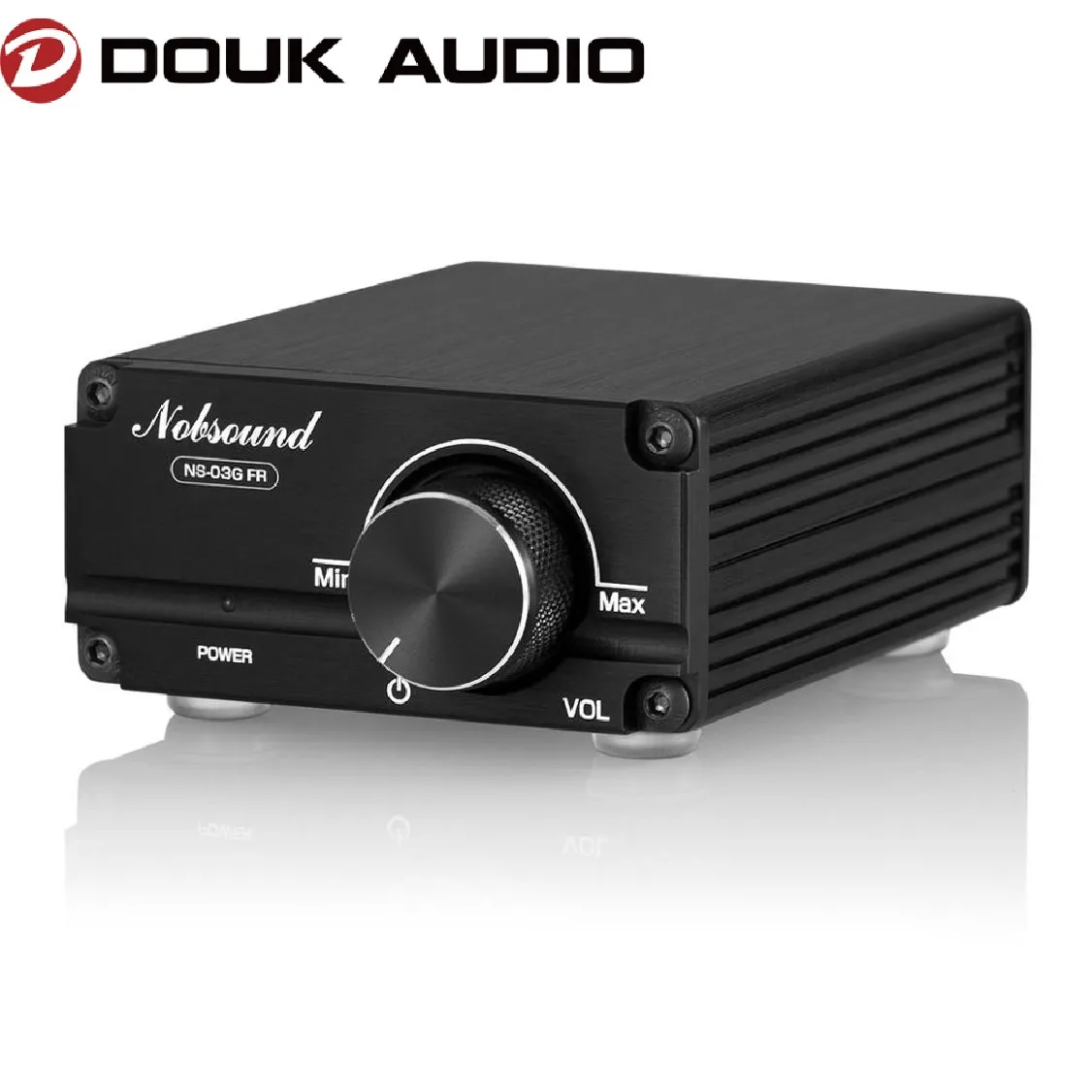 Douk Audio Hi Fi 100W 미니 TPA3116D2 서브 우퍼/전체 주파수 전력 증폭기, 모노 채널 디지털 오디오 ...