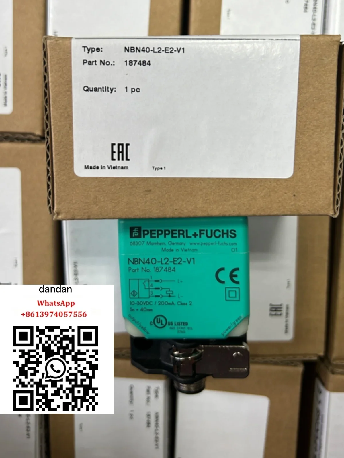 Pepperl-Fuchs-sensor-NBN40-L2-E2-V1-proximity-switch-German-P-F ...