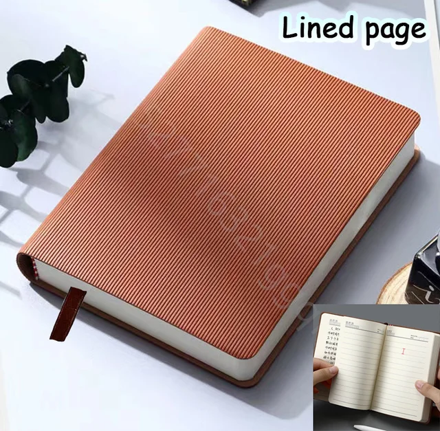 Notebooks A6 360P Lined/Blank Page Diary Planner Journal Notepad Stationery For Office School ...